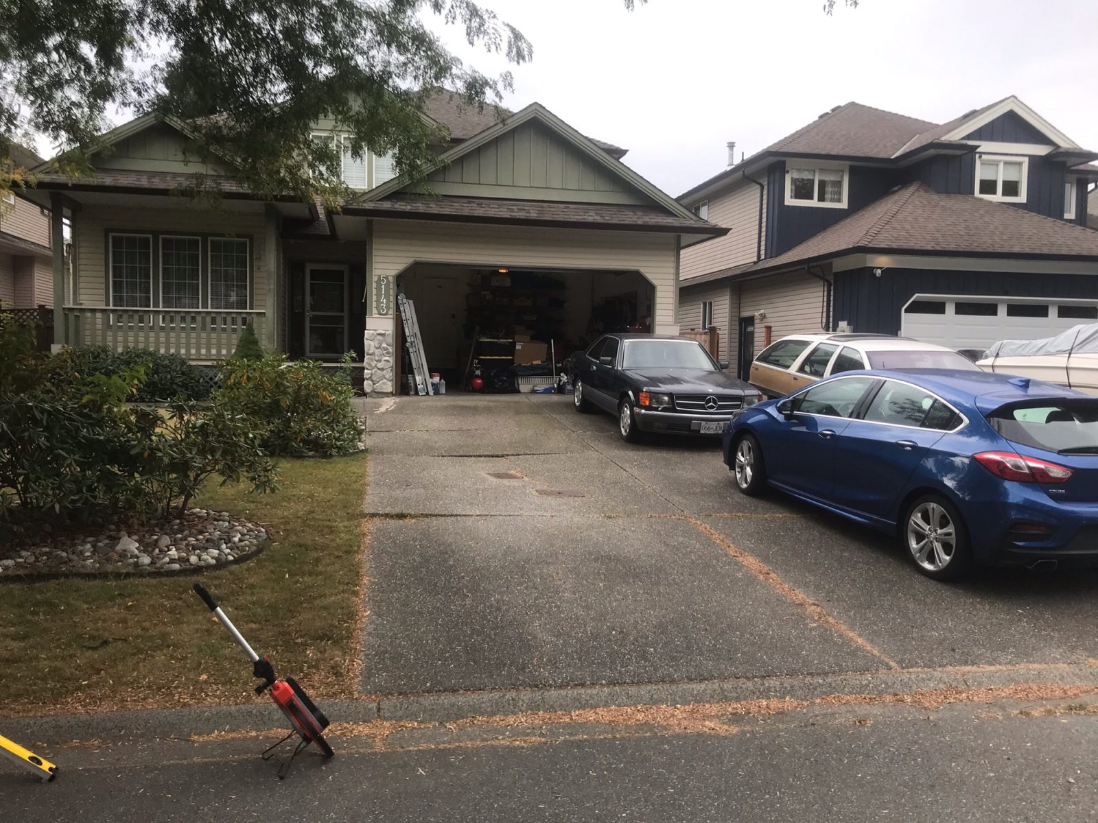 Langley sunken driveway - True Level Concrete
