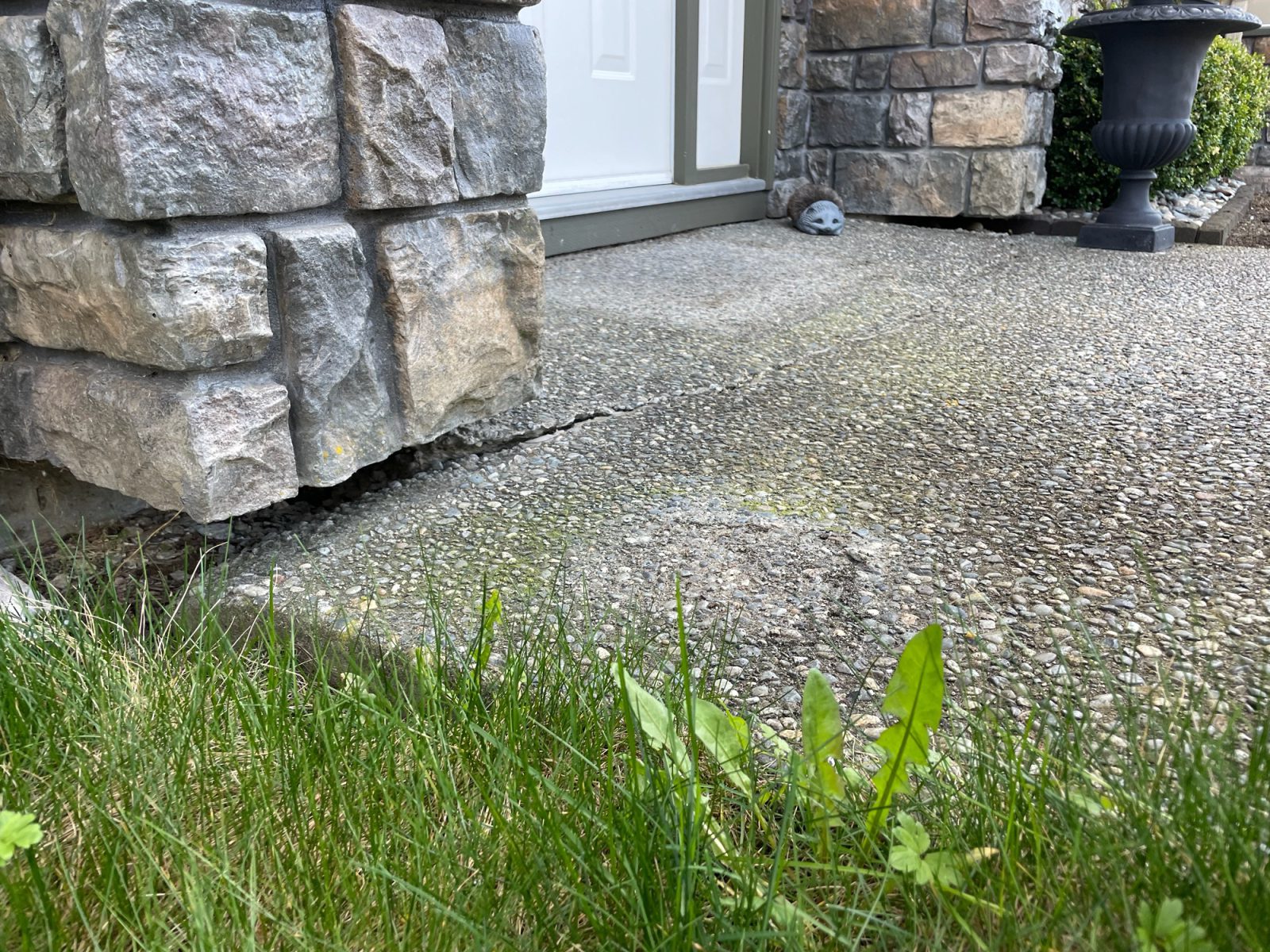 Mission Front Porch Repair - True Level Concrete